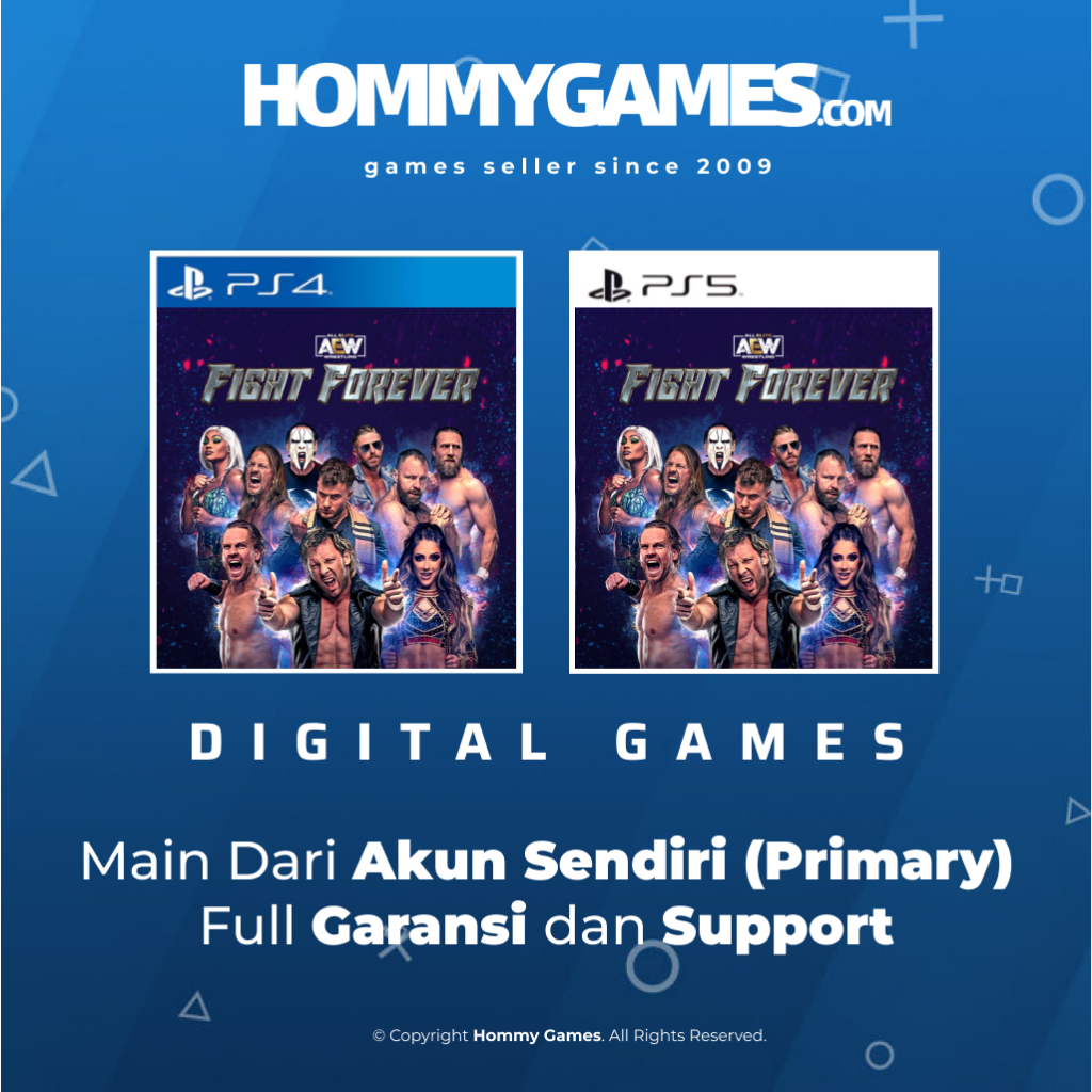 Jual AEW Fight Forever PS4 & PS5 Digital Games | Shopee Indonesia