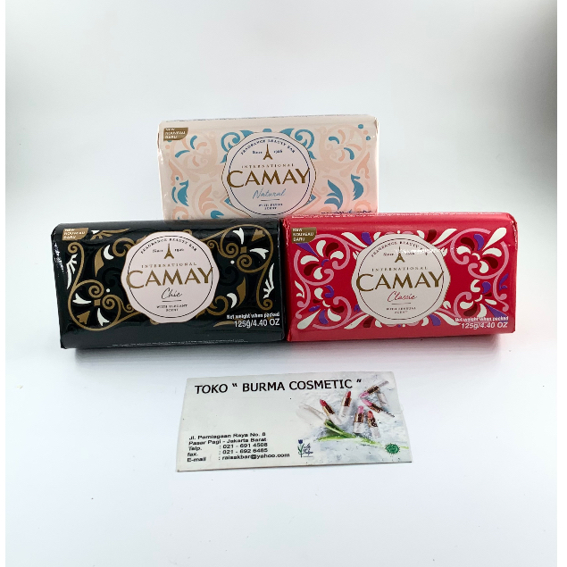 Jual CAMAY FRAGRANCE SOAP 125 GR | Shopee Indonesia