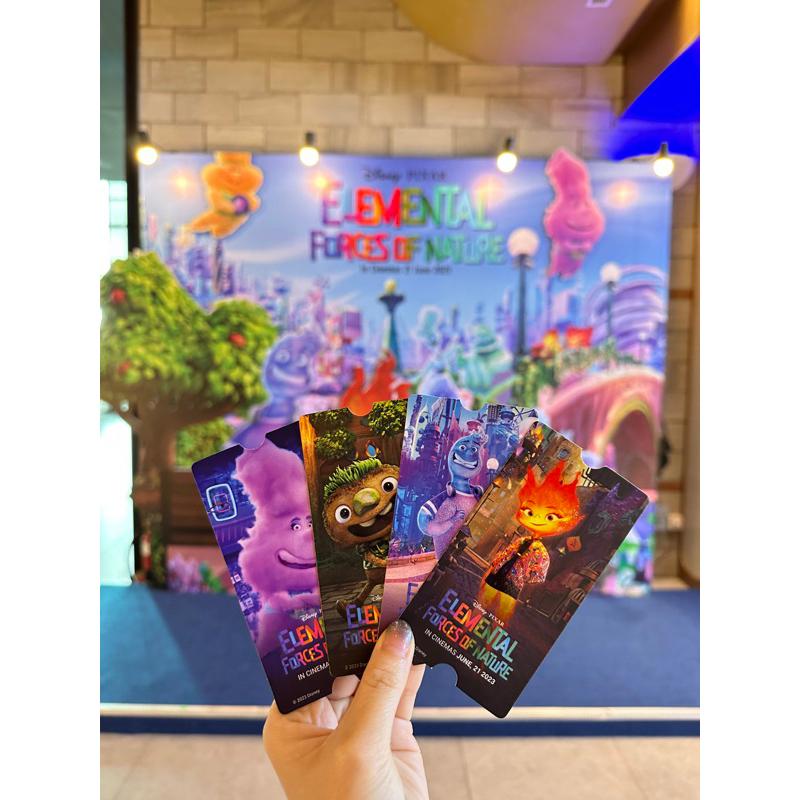 Jual CGV Collectible Ticket - Elemental Forces of Nature | Shopee Indonesia