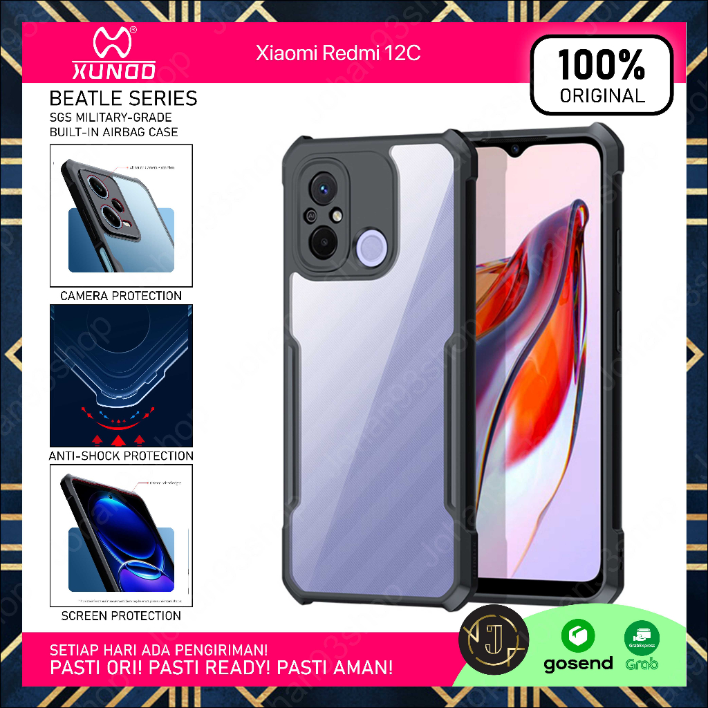 Jual Case Xiaomi Redmi 12C XUNDD Beatle Bumper Casing | Shopee Indonesia