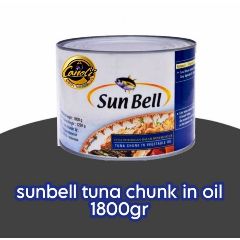 Jual Sunbell Tuna Chunk In Oil 1800gr Sun Bell 1,8kg | Shopee Indonesia