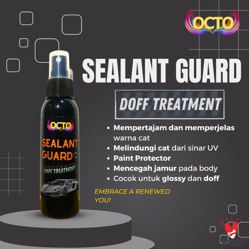 Jual OCTO Sealant Guard Spray Poles Wax Pengkilap Body Motor Mobil Helm ...