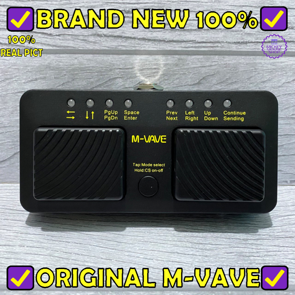 Jual M-VAVE Cube Turner Pro Wireless Bluetooth Page Pedal Android / IOS ...