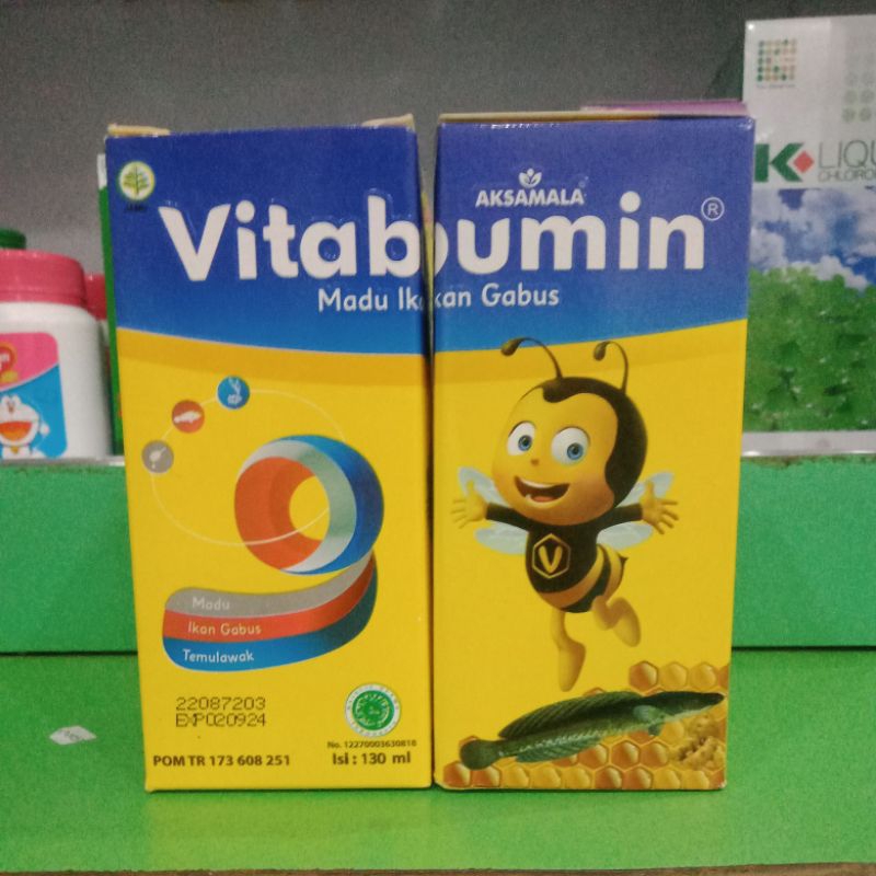 Jual Vitabumin Madu Ikan Gabus 130ml | Shopee Indonesia