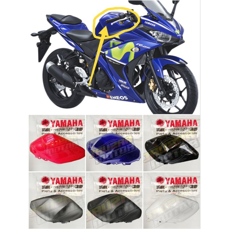 Jual Cover tangki Tengki R25 R 25 kanan kiri Original Yamaha 1WD-F4129 ...