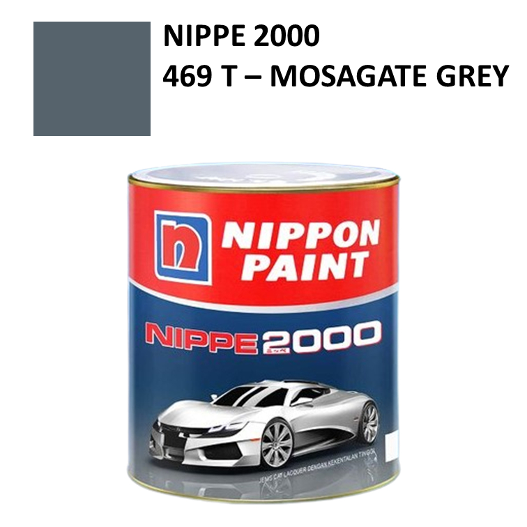 Jual Nippon Paint - Cat Duco NC Nippe 2000 - Kode 469-T (Mosagate Grey ...