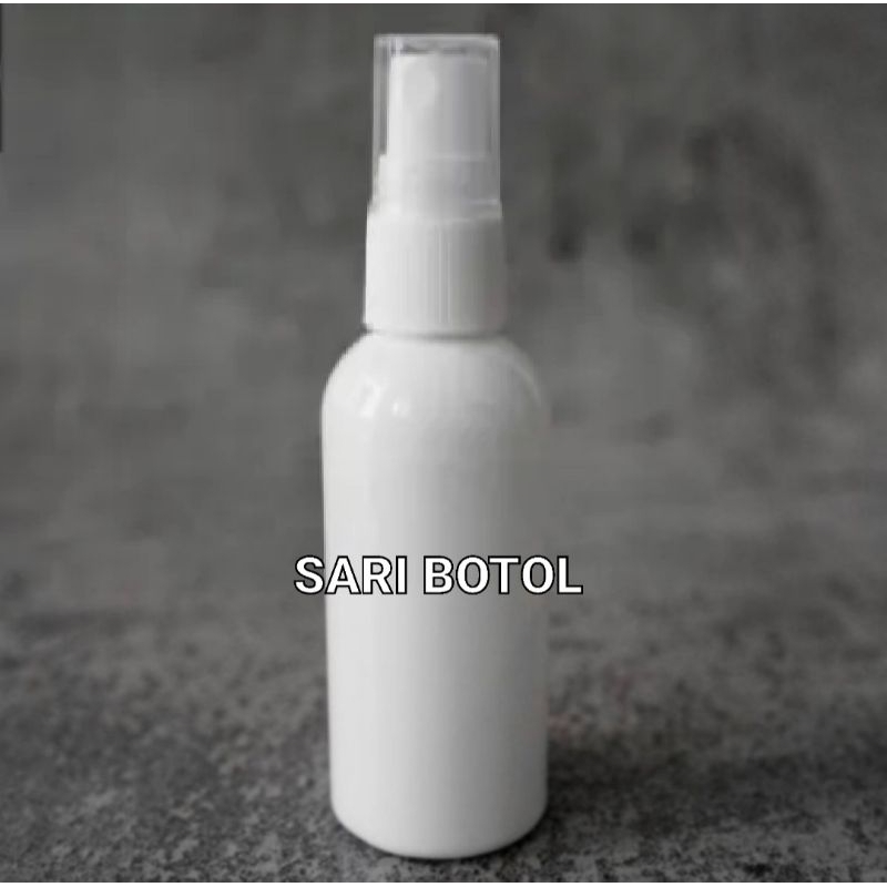Jual BOTOL SPRAY 60ML PUTIH SEMPROT BOTOL BR 60 ML SPRAYER WHITE SOLID ...