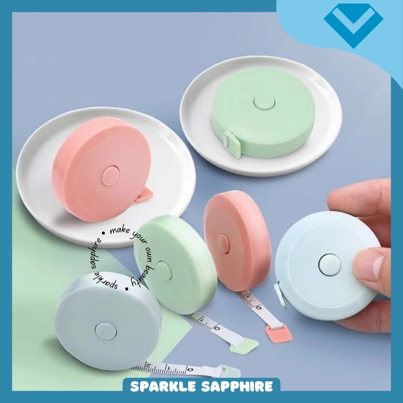 Jual METERAN ROL PASTEL OTOMATIS Bentuk Bulat Meteran Kain Meteran ...