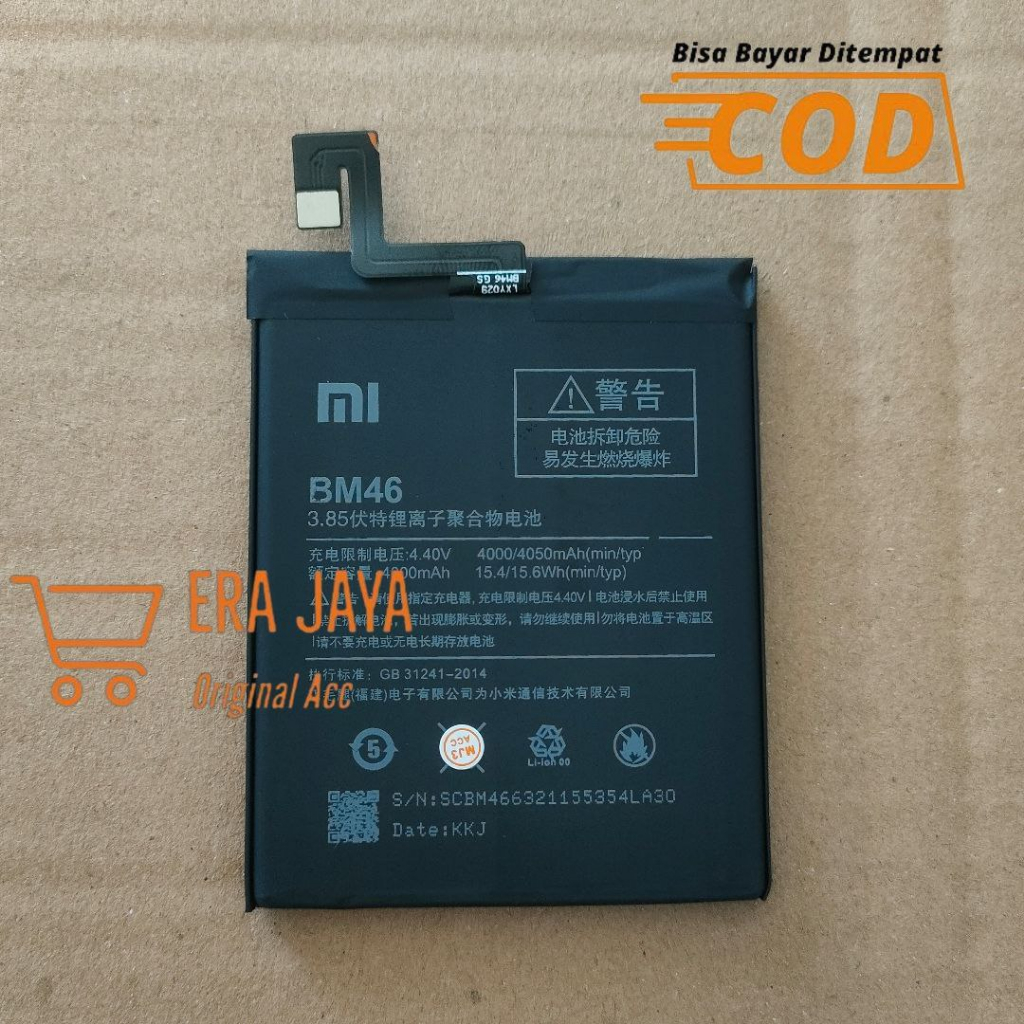 Jual XIAOMI REDMI NOTE 3 - Baterai Batre Hp Xiaomi Redmi Note 3 / Note ...