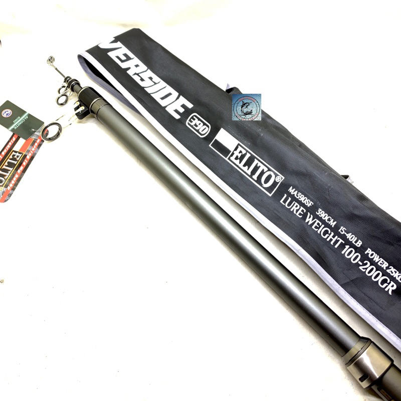 Jual joran elito riverside surf 360,390,420,450cm full fuji | Shopee ...