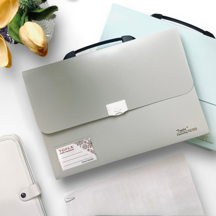 Jual Expanding File Tenteng 9929 Warna Pastel Isi 12 Sekat File Folder ...