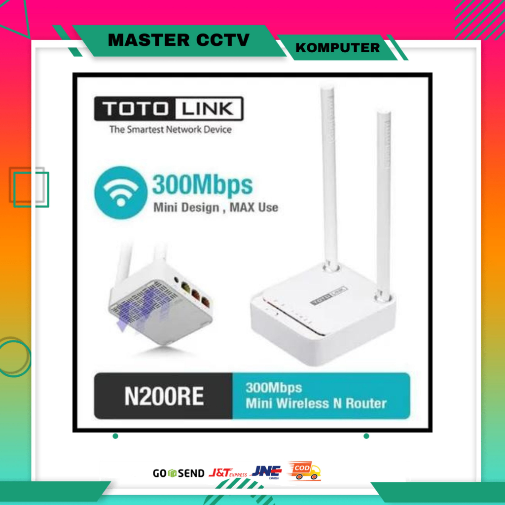 Jual Totolink N200RE Versi 4 / V4 300Mbps Wireless Router | Shopee Indonesia