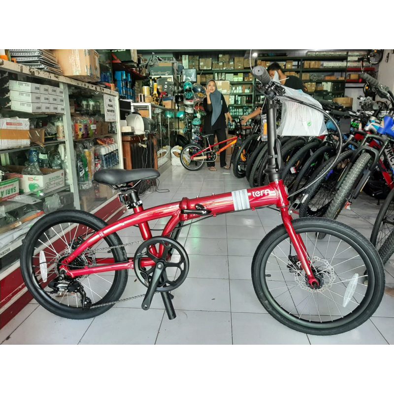 Jual SALE SEPEDA LIPAT / SELI / FOLDING BIKE 20 INCH TERN LINK B8 ...