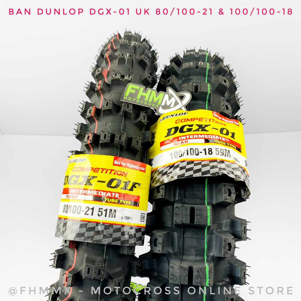 Jual Ban Dunlop DGX-01 DGX-01F dan D952 D952F 18/21 | Shopee Indonesia