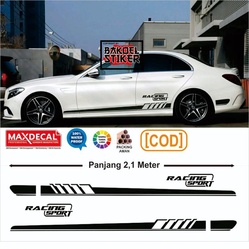 Jual Striping cutting stiker minimalis gaul racing cocok buat segala ...