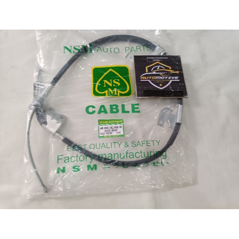 Jual HAND BRAKE CABLE REAR TOYOTA HILUX VIGO (DC) RH/KANAN-KABEL REM ...