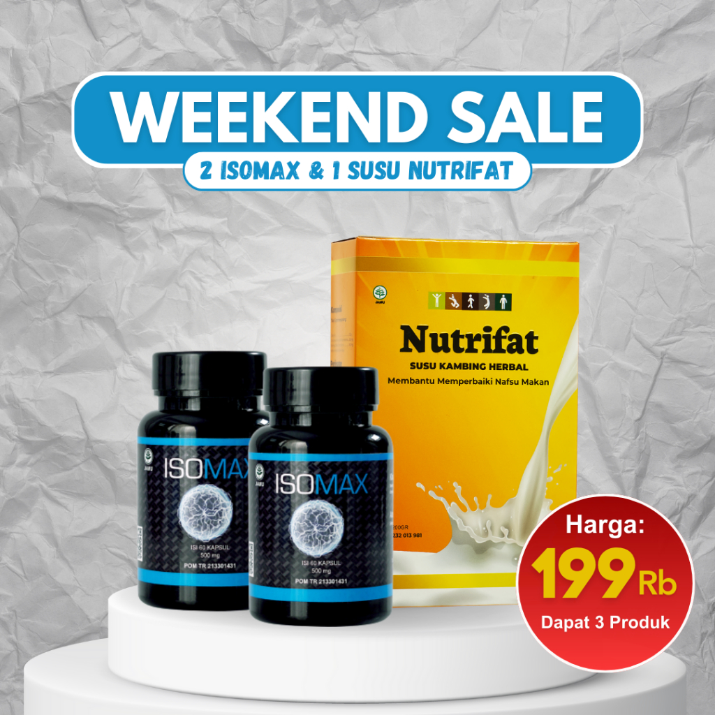 Jual ISOMAX Suplemen Fitness Penambah Stamina Penambah Massa Otot ...