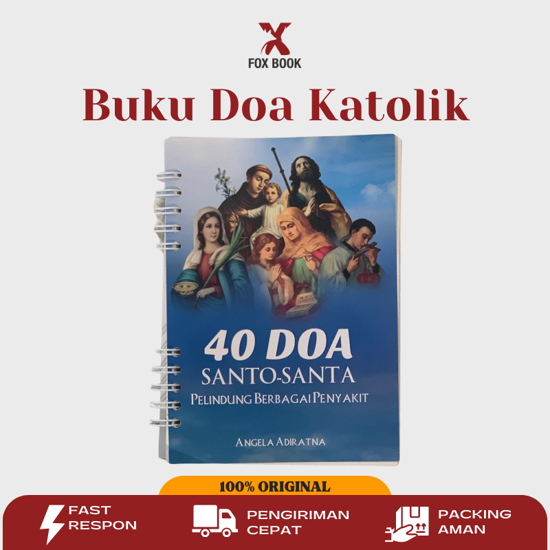 Jual Buku Doa Katolik : 40 Doa Santo Santa Pelindung Berbagai Penyakit ...