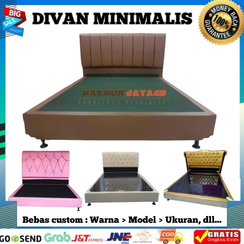 Jual DIVAN 180 CM X 200 CM - DIVAN MINIMALIS RANJANG bebas pilih ukuran ...