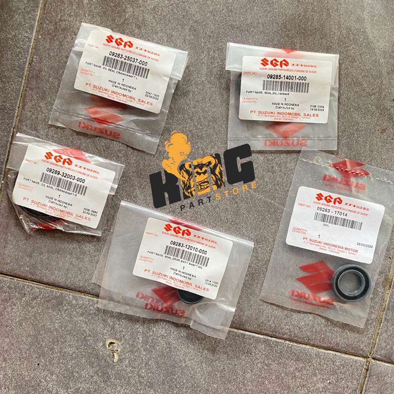 Jual SEAL OIL SET MESIN SUZUKI RC80 RC100 RC110 ORIGINAL SGP - SIL KRUKAS SELAHAN GEAR BRAVO ...