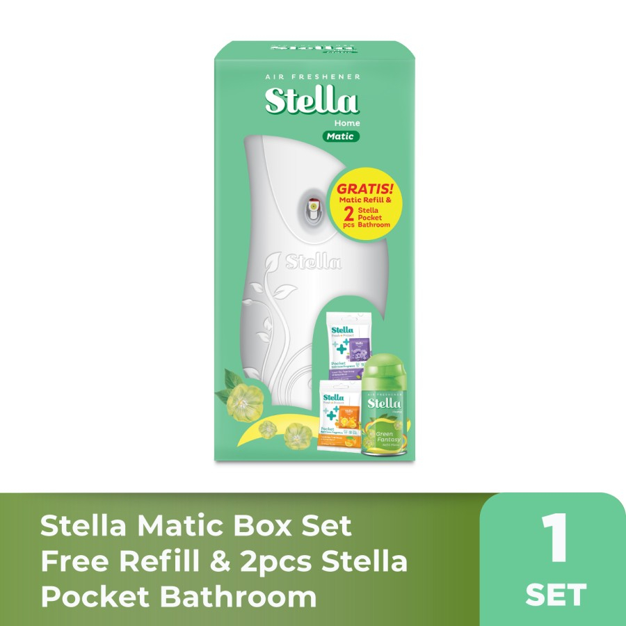 Jual Stella Matic Box Set 225ml / Alat Pengharum Ruangan | Shopee Indonesia