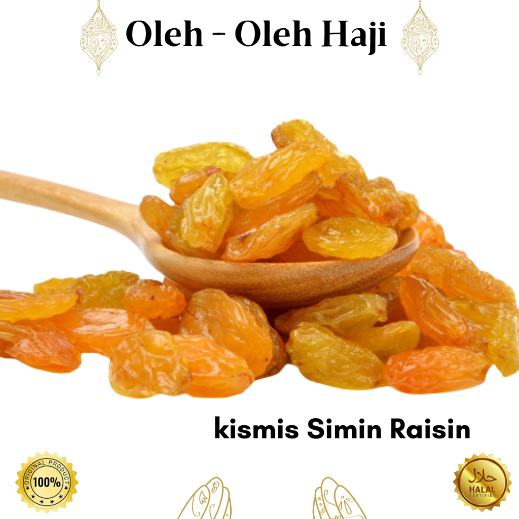 Jual KISMIS / RAISIN GOLDEN / KISMIS GOLDEN / ANGGUR KERING | Shopee ...