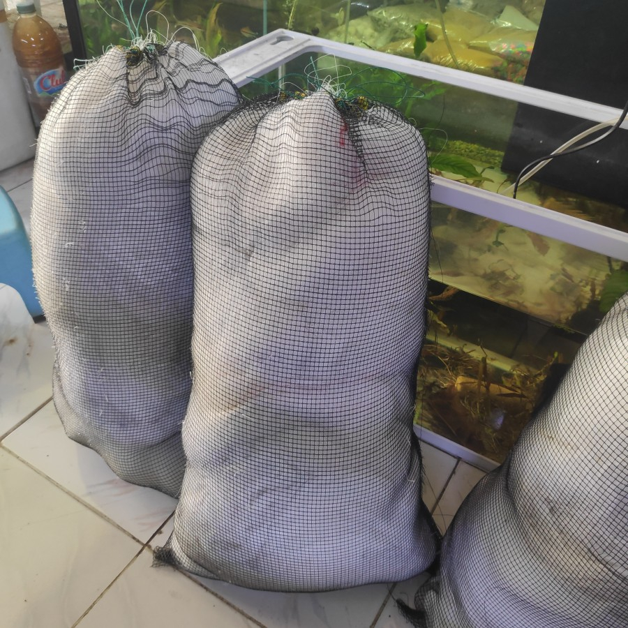 Jual Jaring Nelayan Media Filter Kolam Aquarium | Shopee Indonesia