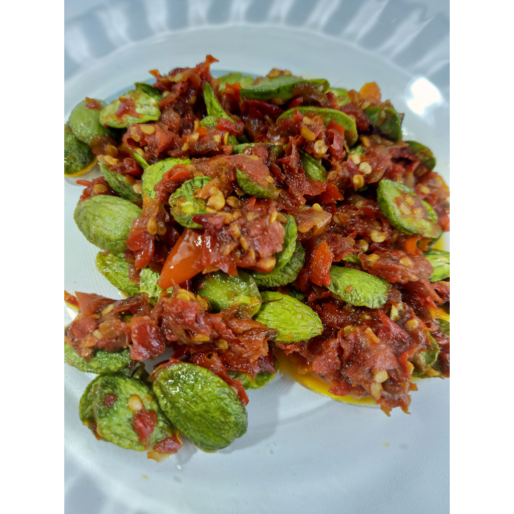 Jual SAMBAL PETE GORENG BALADO/PETE BALADO/SAMBEL PETE/SAMBAL GORENG ...