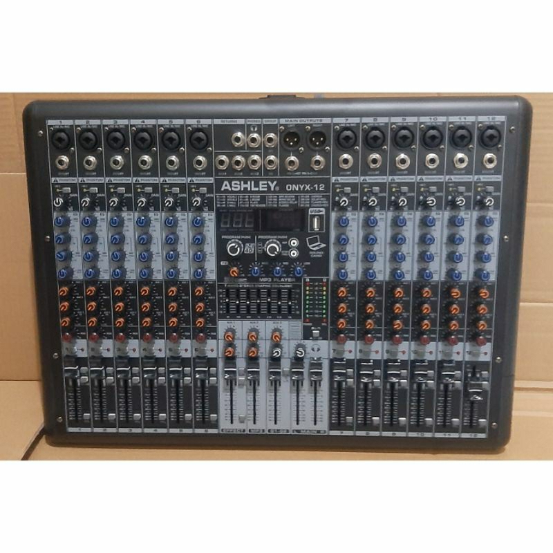 Jual mixer audio 12 channel original ashley onxy 12 usb bluetooth ...