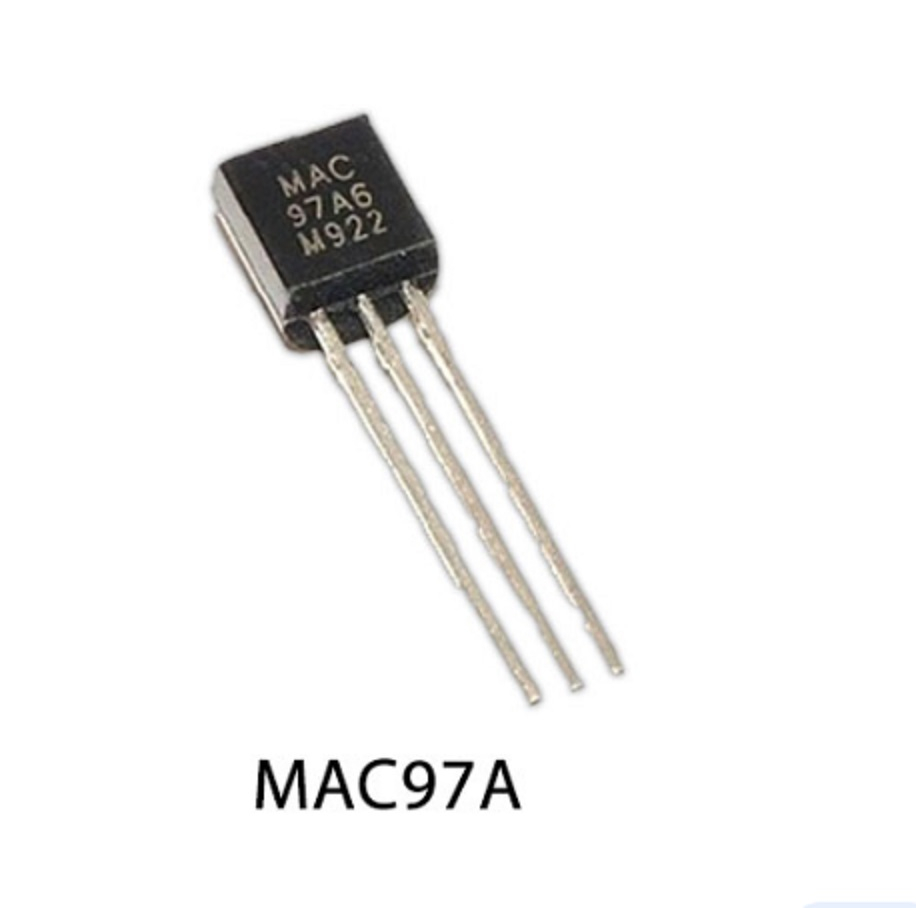 Jual PS - MAC97A6 MAC 97A6 Two-way Thyristor Triac 400V 600mA TO-92 ...