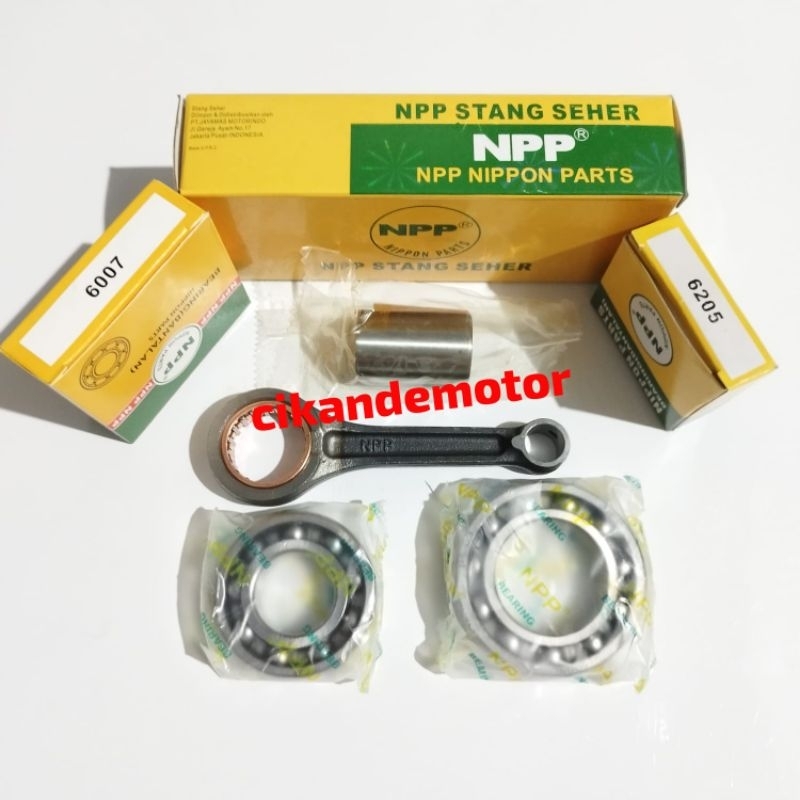 Jual PAKET STANG seher + bearing SHOGUN 125 lama Fl Nr Axelo Arashi SP ...