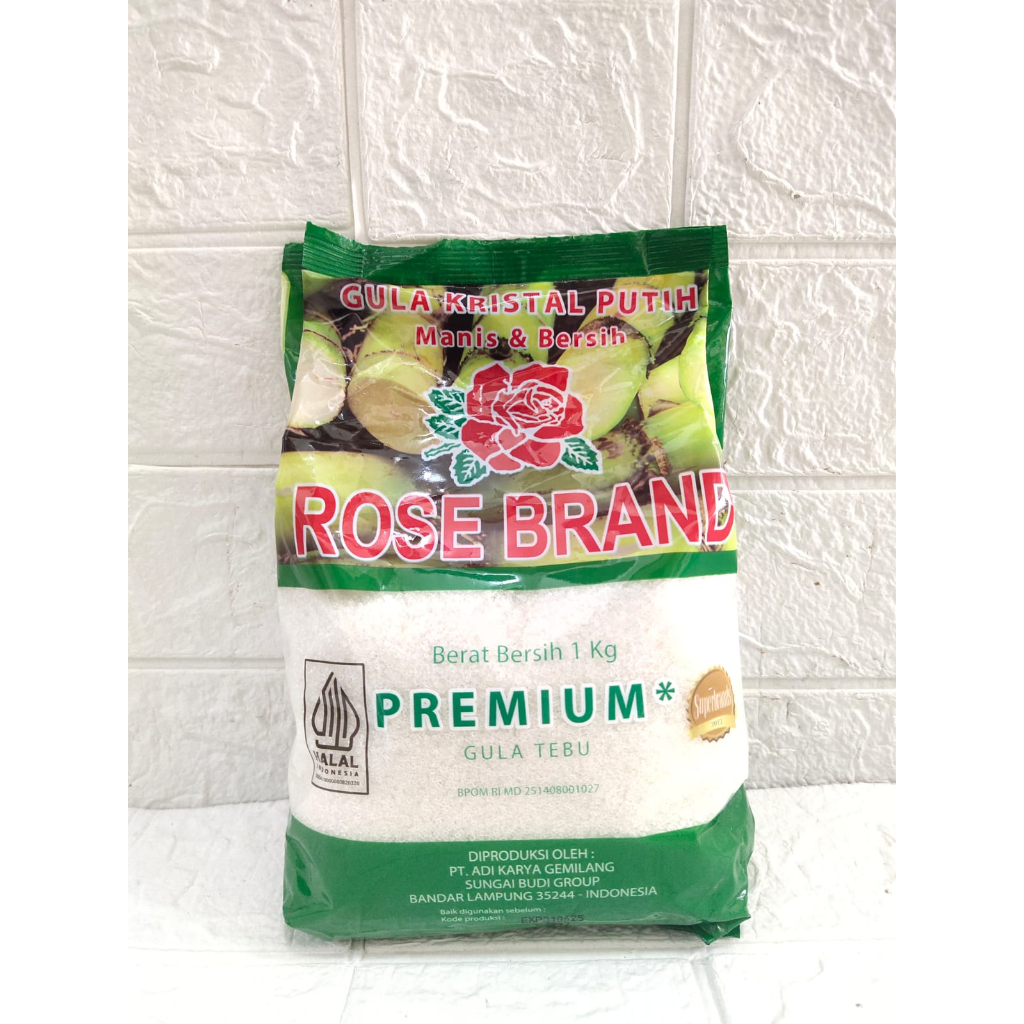 Jual ROSE BRAND GULA PASIR PREMIUM 1KG /GULA PASIR | Shopee Indonesia