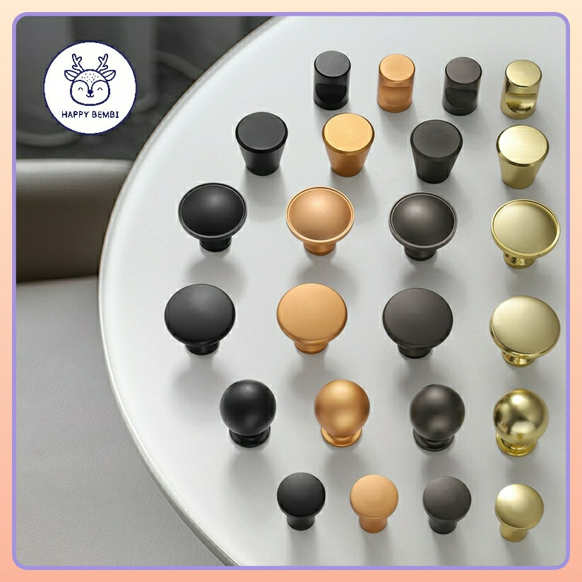 Jual Handle Tarikan Laci Hitam Black Gold Emas Knob Pegangan Tarikan ...