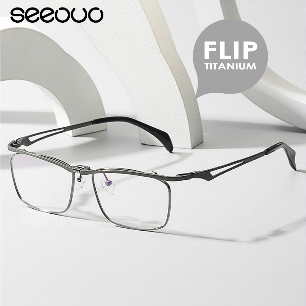 Jual Seeouo Kacamata Frame Plano Lens Bisa Minus Retro Classic Fashion Pria Wanita Kekinian ...