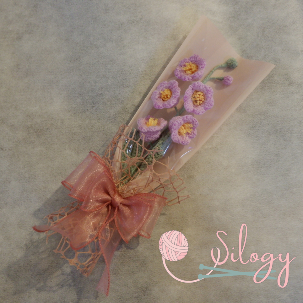 Jual Buket Bunga Lily of the Valley Rajut/Crochet Lily of the Valley ...