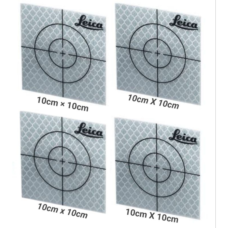Jual Reflector 100 x 100mm Sheet Silver Survey Target / Reflective Tape ...