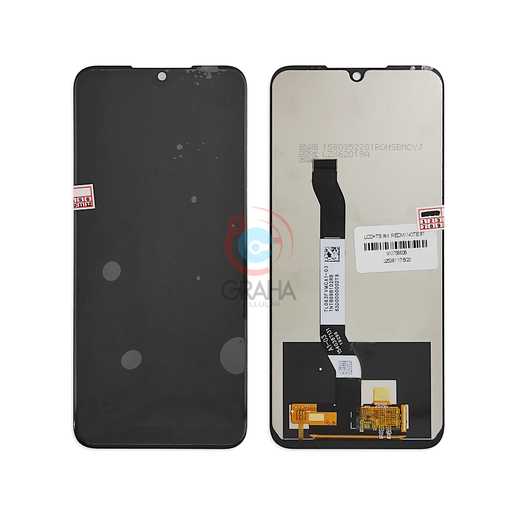 Jual LCD XIAOMI REDMI NOTE 8T FULLSET TOUCHSCREEN | Shopee Indonesia