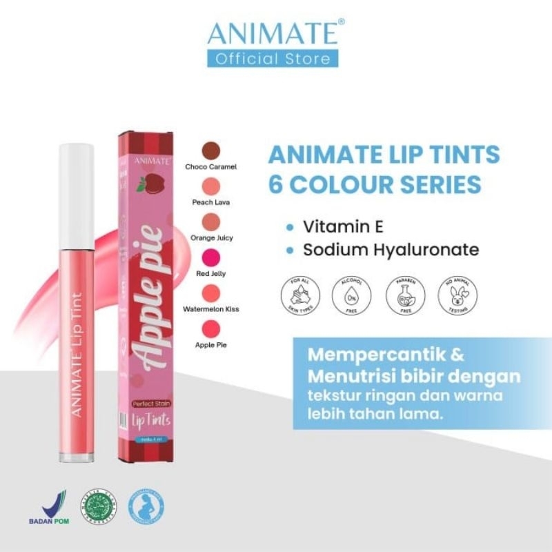 Jual ANIMATE LIP TINT | Shopee Indonesia