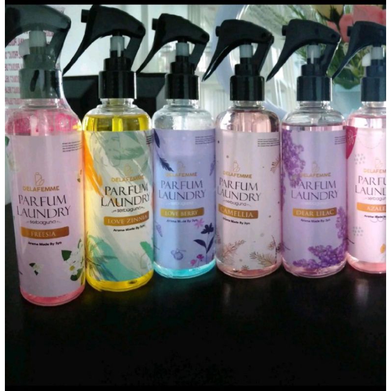 Jual PAKET HEMAT 3 BOTOL PARFUM LAUNDRY SERBAGUNA DELAFEMME | Shopee ...