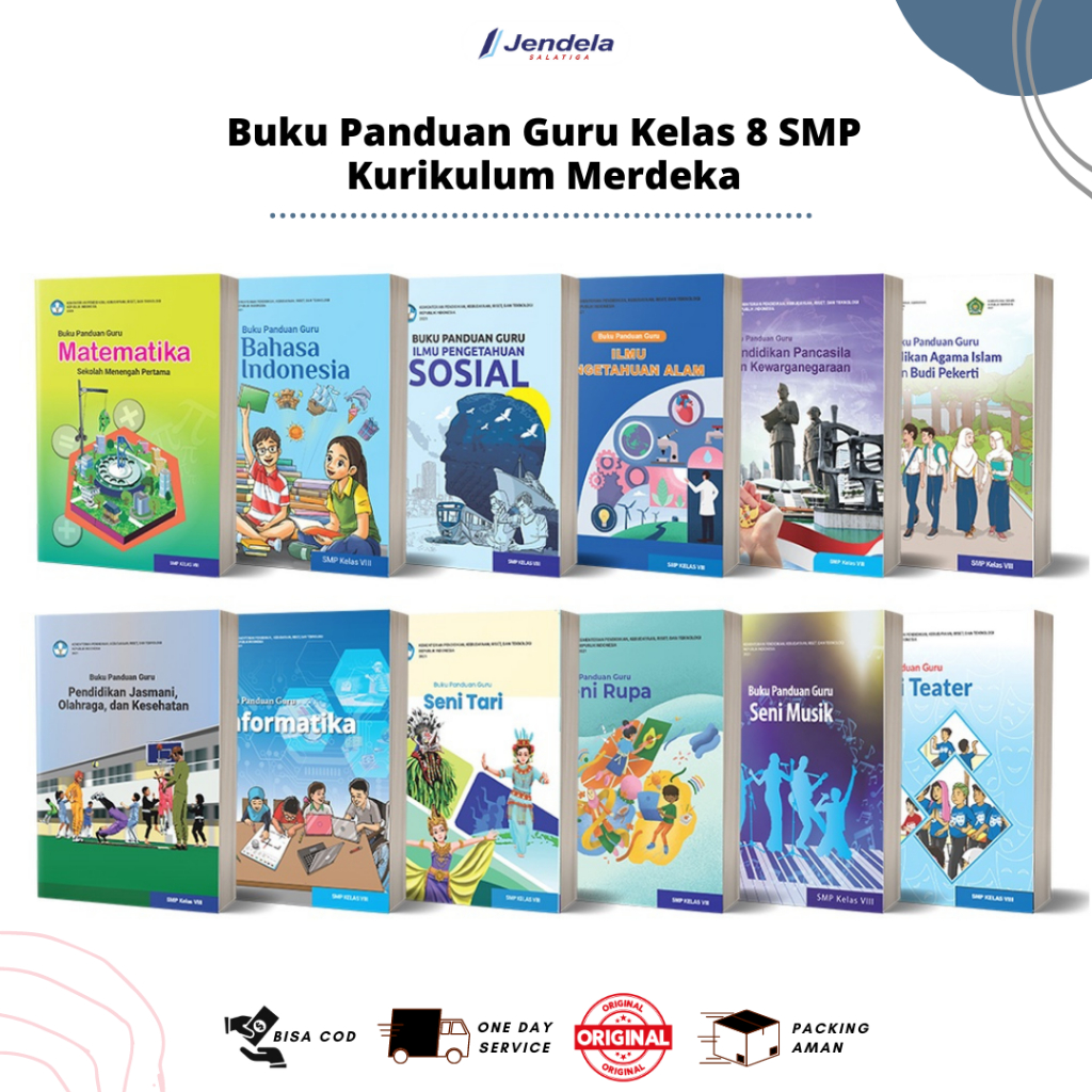 Jual Buku Panduan Guru Kelas 8 SMP Kurikulum Merdeka - Buku Guru Kelas 8 | Shopee Indonesia