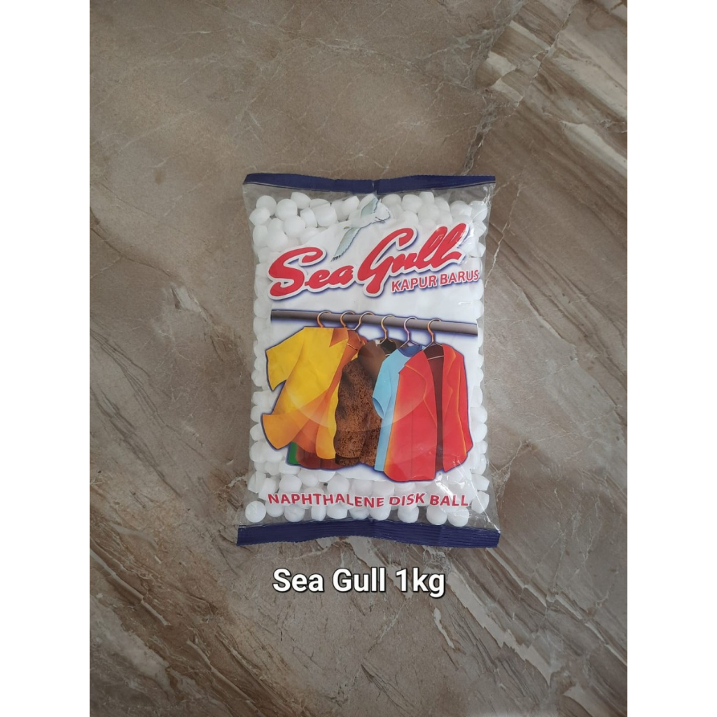 Jual kamper SEAGULL 1kg kapur barus sea gull 1000gr putih | Shopee ...