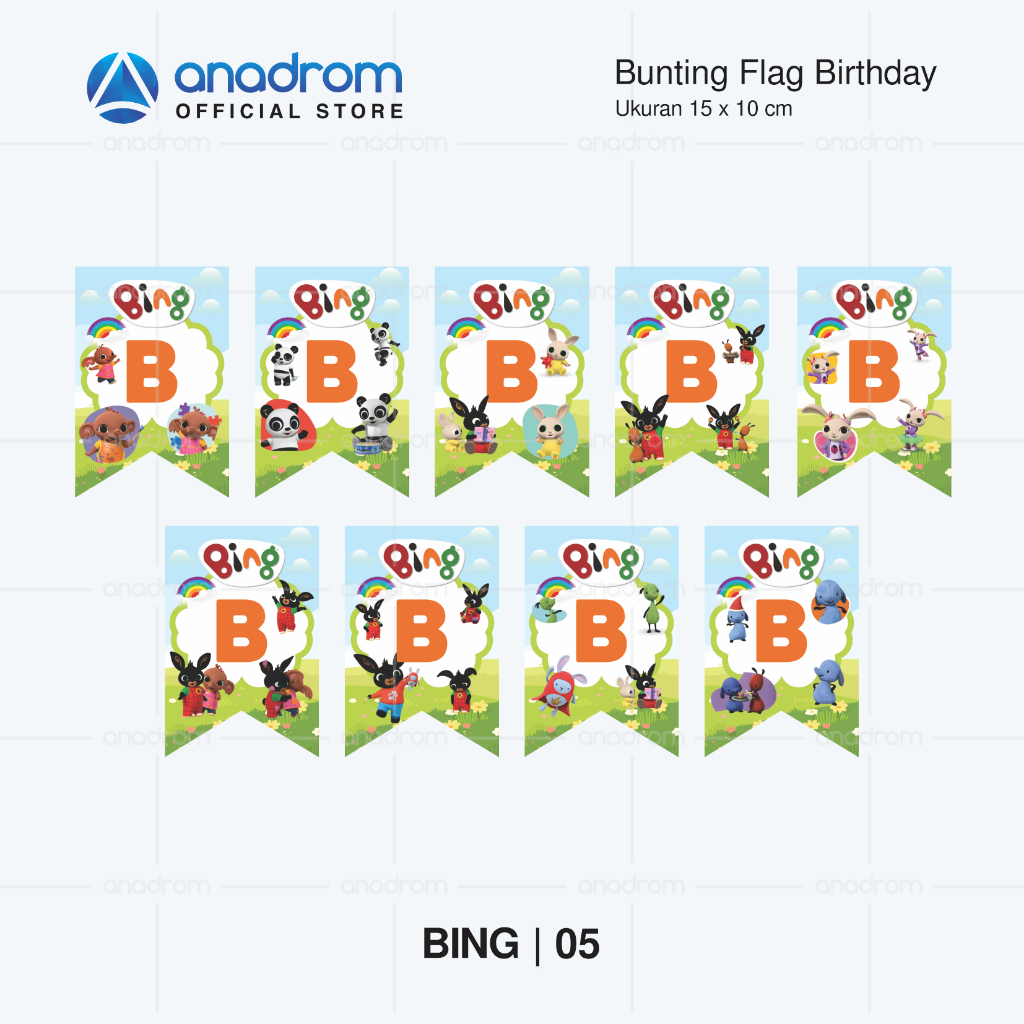 Jual Bunting Flag Custom Nama Aesthetic | Banner Huruf Custom | Bunting ...
