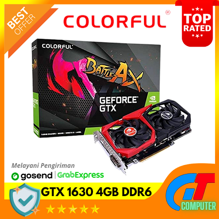 Jual VGA Card Colorful GeForce GTX 1630 NB 4GD6-V - 4GB GDDR6 | Shopee ...
