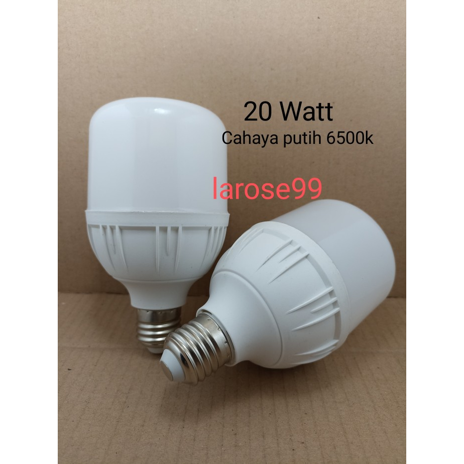 Jual Lampu LED Capsul 20 Watt Cool Day Light Cahaya Putih Bohlam LED ...