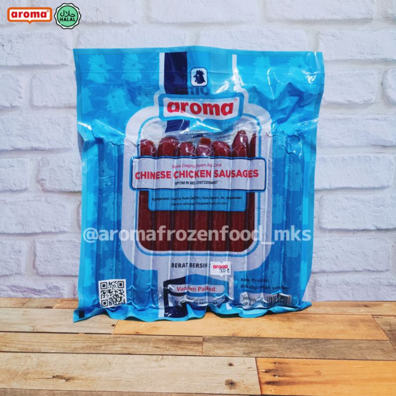 Jual AROMA CHINESE CHICKEN SAUSAGES (LAPCHIONG AYAM / SOSIS AYAM) 500 ...