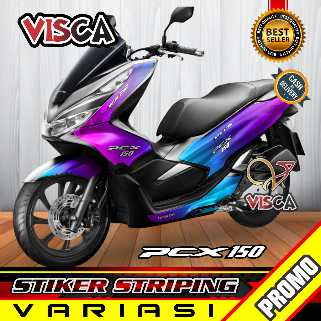 Jual Stiker Striping Pcx 150 Variasi BUNGLON | Shopee Indonesia