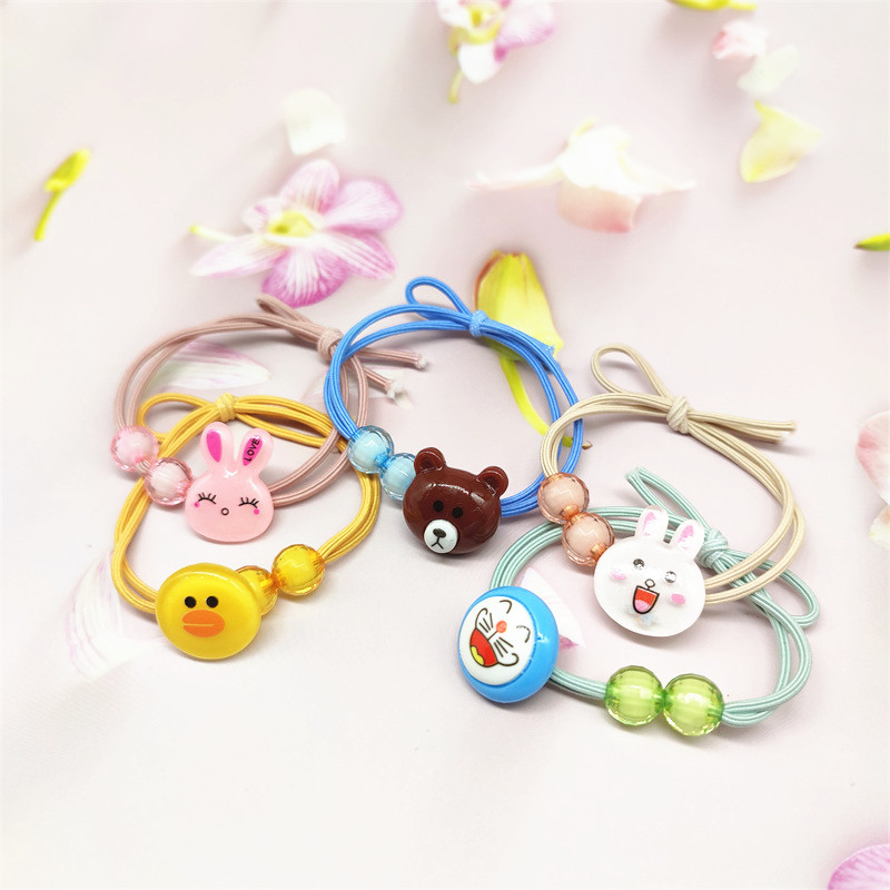 Jual Ikat Rambut Karakter / Karet Rambut Lucu / Kuncir Rambut Wanita ...