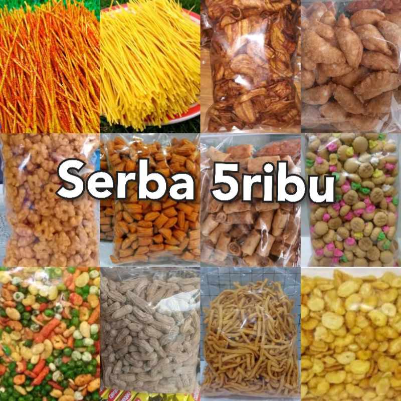 Jual Snack cemilan camilan serba 5ribu bagian 1 | Shopee Indonesia