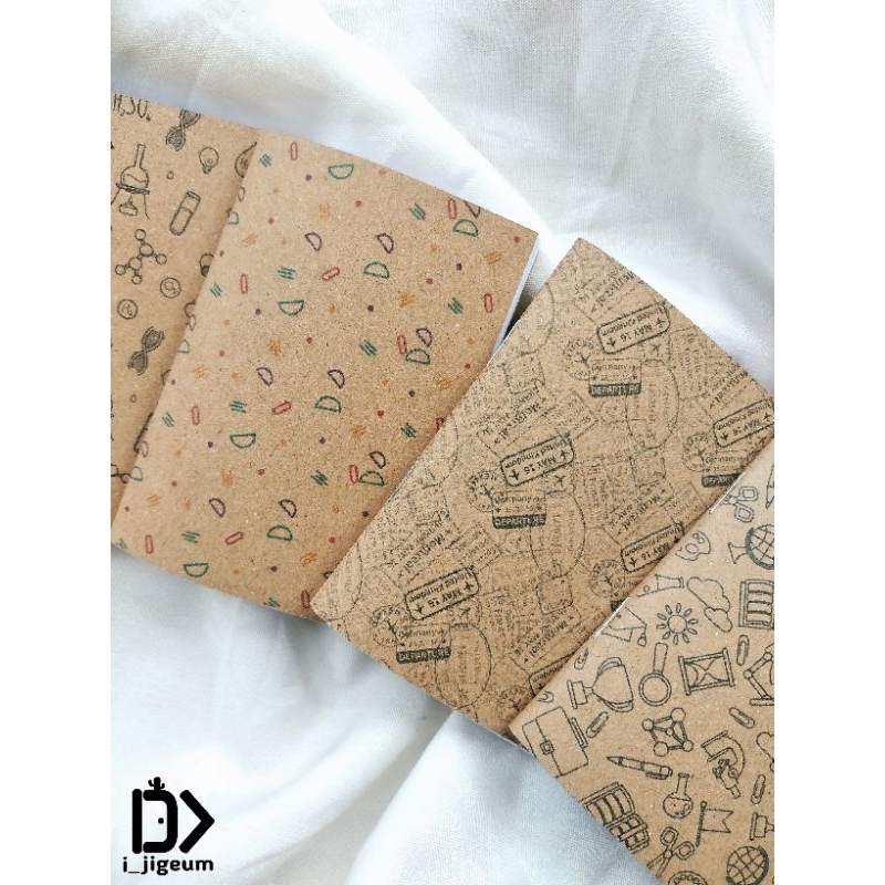Jual Cute Pattern Mini Notebook | Buku Saku Kecil | Catatan Custom ...