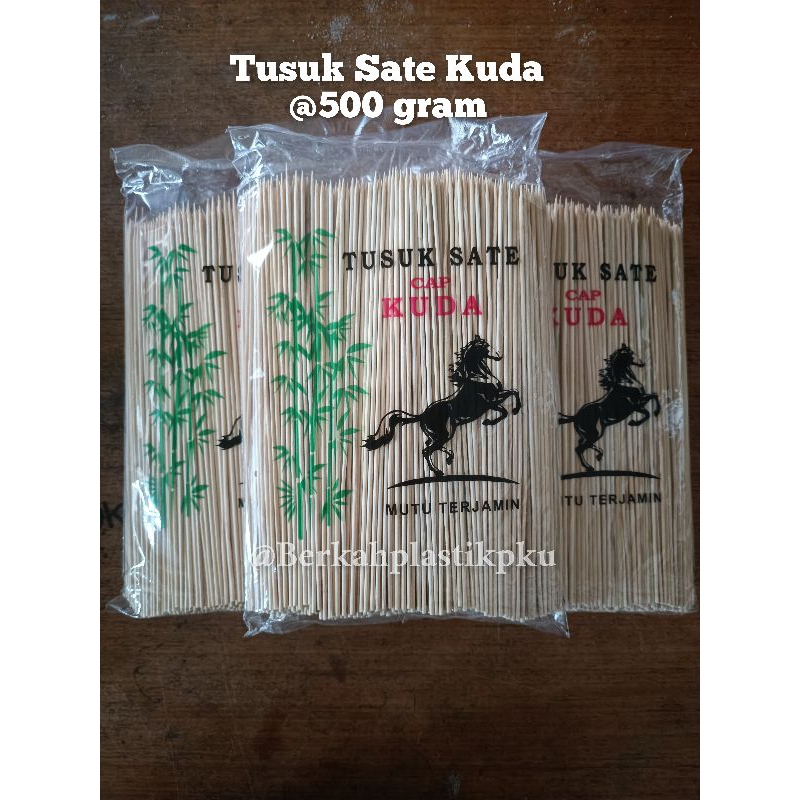 Jual Tusuk Sate Bambu/Lidi Sate Kuda Berat 500 gram | Shopee Indonesia